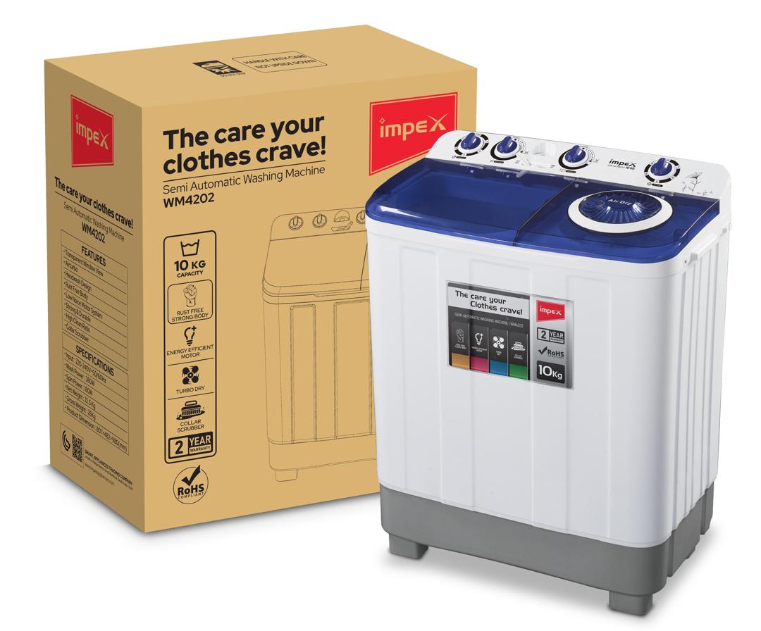 Impex Washing Machine 12Kg | mykariakoo